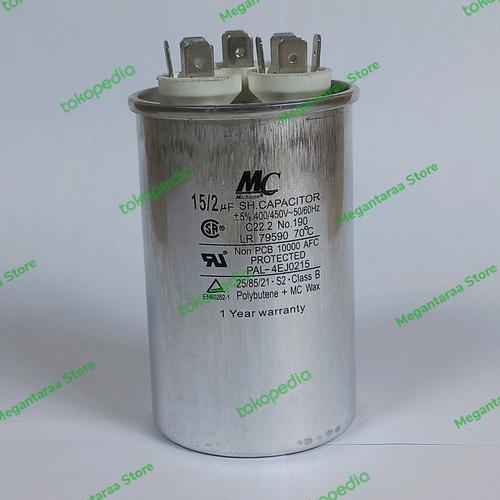 Jual kapasitor AC merk MC 15/2 surabaya - Kota Surabaya - Megantaraa ...