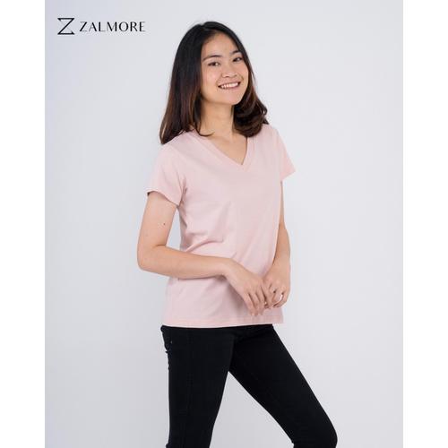 Promo Zalmore Pastel Series Woman T-Shirt Premium Cotton - Kaos Wanita ...
