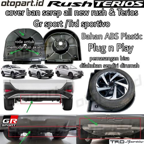 Jual cover ban all new rush terios trd sportivo gr sport - Kota ...