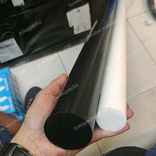Jual Polycetal Pom Rod 30mm x 100cm ( Pom Batangan Hitam - Putih ...
