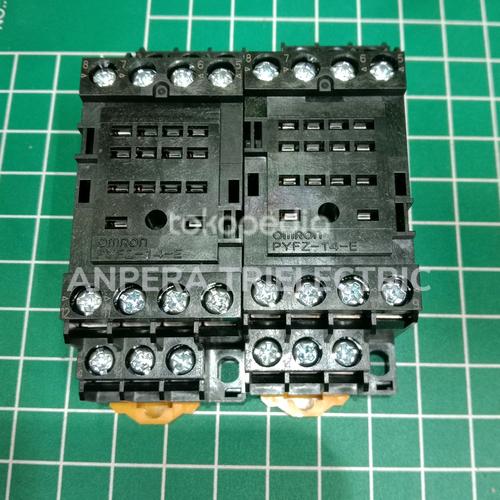 Jual SOCKET RELAY MY4N 14PIN/KAKI OMRON NEW Socket relay My4n 14 Pin ...