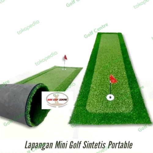 Jual Lapangan Mini Golf Portable Ukuran 100cm×260cm Gratis Hole - Kab. Bogor - Golf Centre ...