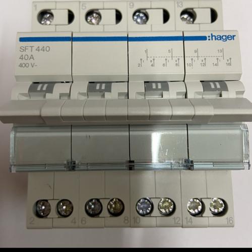 Jual COS HAGER 4P 40A SFT440 CHANGE OVER SWITCH DINRAIL - Jakarta Pusat ...