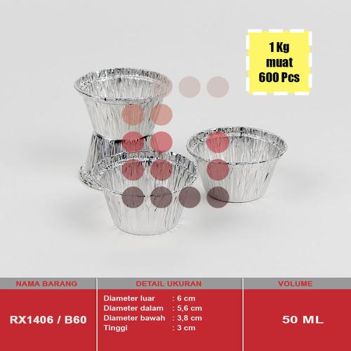 Promo alumunium foil cup RX 1406 cake tart - Kota Cimahi - gudang-packaging | Tokopedia