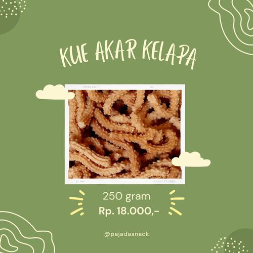 Jual Kue Akar Kelapa Akar Kelapa Khas Betawi Renyah Gurih Kue Kering 500 Gram Kota