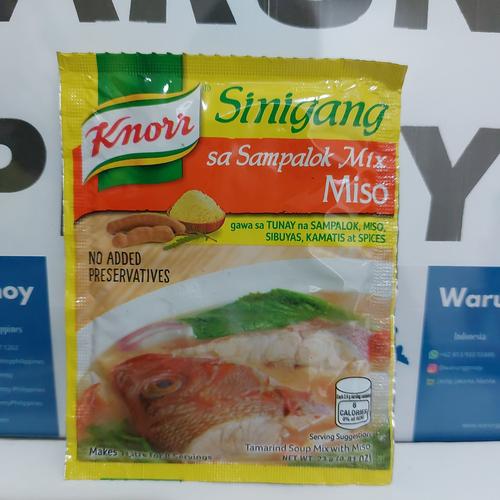 Jual Knorr Sinigang sa Sampalok Mix Miso Bumbu Instant Filipina 23g ...