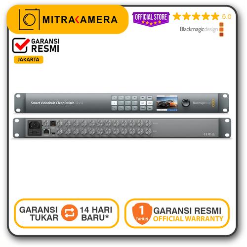 Jual Blackmagic Design Smart Videohub CleanSwitch 12 x 12 6G-SDI ...