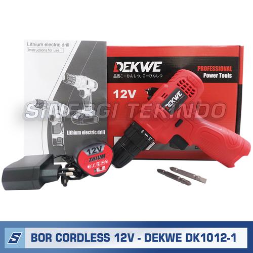 Jual Mesin Bor Baterai [10mm] - DEKWE DK1012-1 Cordless Drill 12V DK 1012-1 - Kota Yogyakarta ...