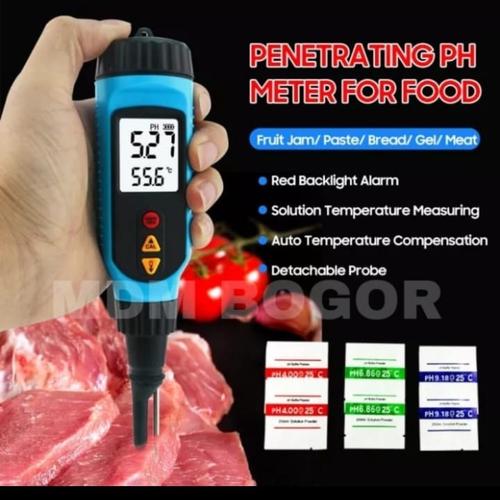 Jual PH Meter Smart Sensor Digital PH818M pengolahan makanan 2 in 1 ...