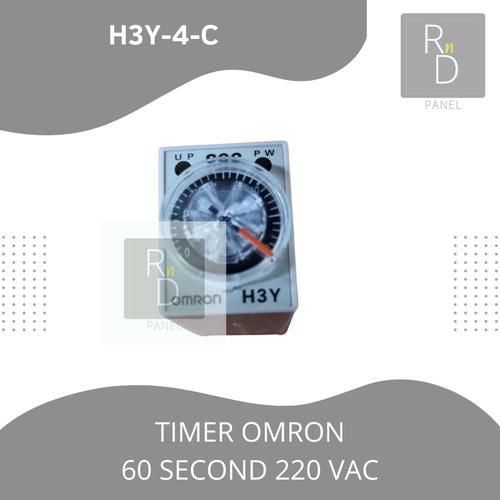 Jual MINI TIMER OMRON H3Y-4-C 60S 220VAC / TIMER 14 PIN 220VAC 60 SECOND - Jakarta Barat - RnD ...