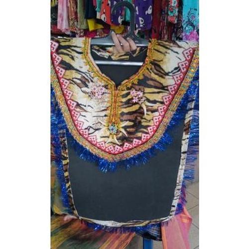 Jual Rompi dayak, rompi macan, rompi harimau, rompi adat, atasan dayak ...