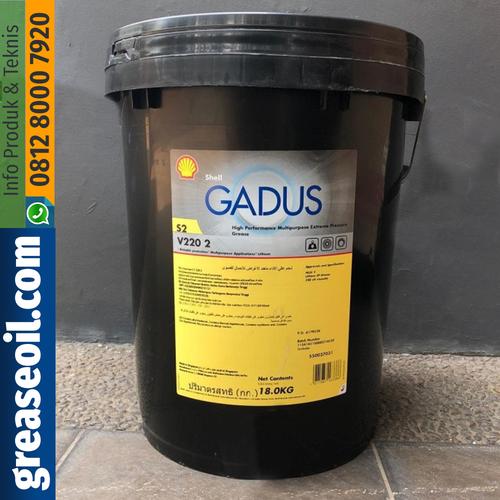 Jual SHELL GADUS S2 V220 2 Grease Pail 18 Kg - Kota Tangerang ...