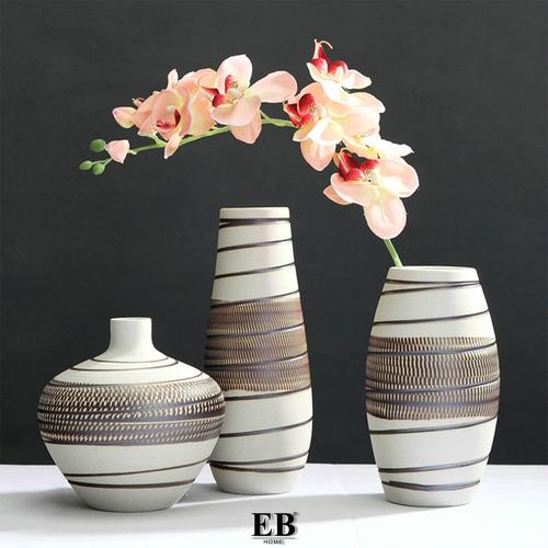 Jual Pajangan Meja / Guci Keramik / Modern Ceramic Vase 387/1-3 ...