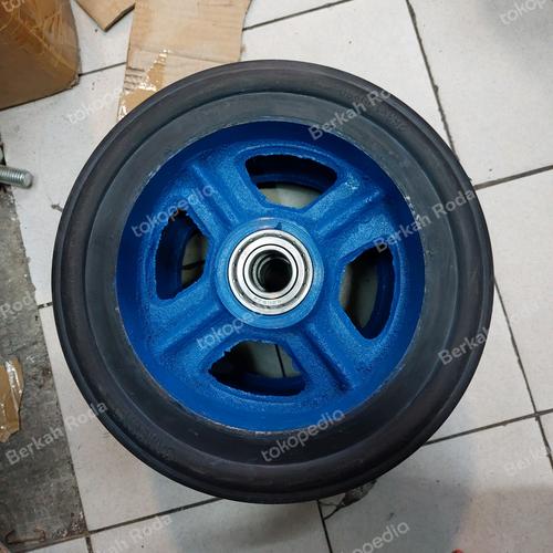 Jual Roda Lori / Roda Troli 10 inch Jari Jari Besi Untuk Lori 1000 kg ...