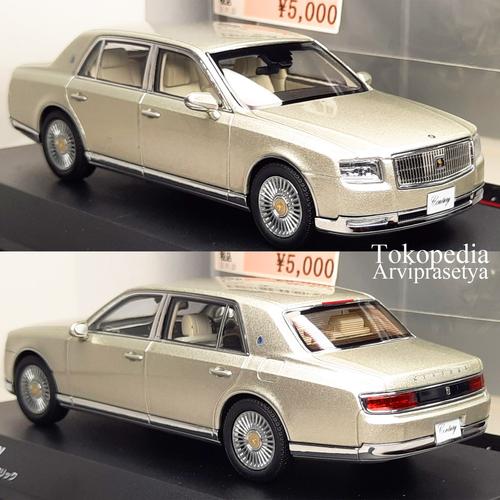 Jual Diecast Toyota Century Radiant Silver Seika Skala 1:43 Kyosho ...