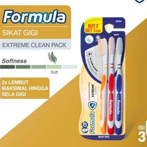 Jual sikat gigi formula extreme clean isi 3 - Kota Surabaya - K-Ken ...