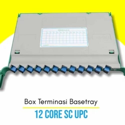 Jual Basetray 12 Core SC-UPC Fullset (adapter + Splitter) - Kota ...
