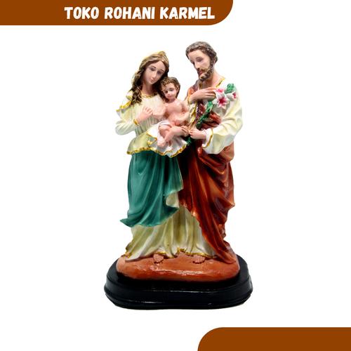 Jual PATUNG KELUARGA KUDUS 25 CM / PATUNG KATOLIK YESUS MARIA YOSEP ...