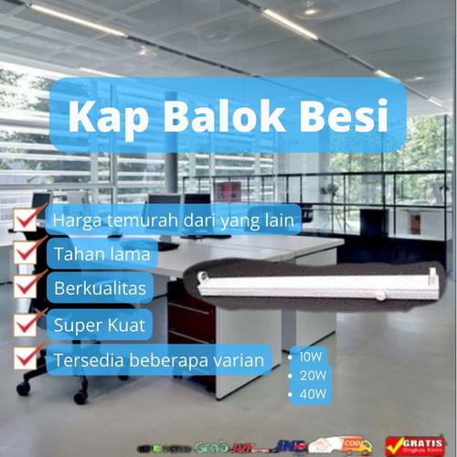 Jual Rumah Lampu TL 10W/20W/40W / KAP BALOK TRAVO BESI Super murah - 120CM 40W - Jakarta Utara ...