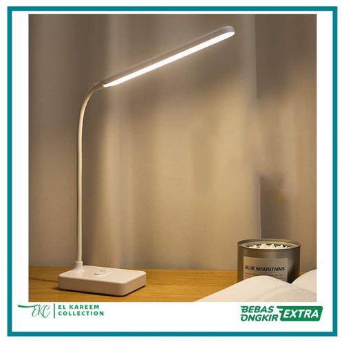 Jual Lampu Meja Belajar Lampu Baca Desk Lamp 30 LED Rechargeable ...