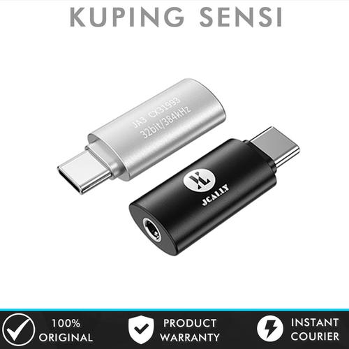 Jual JCALLY JA3 HiRes DAC CX31993 USB Type C to 3.5mm alt JM6 JA04 - Black - Jakarta Barat ...