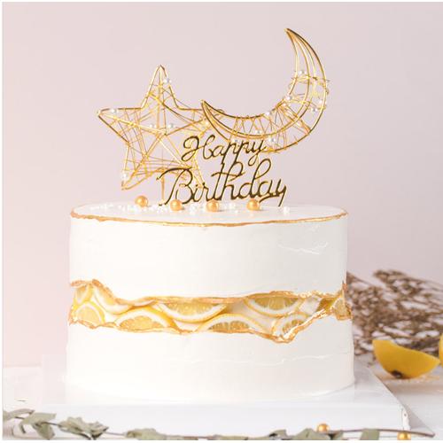 Jual Topper Bintang Bulan Love Mutiara Cantik Berlubang Tiga Dimensi ...