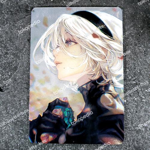 Jual Kazamaraita Nier Automata 2B Metal Hairline Texture Card - Jakarta ...