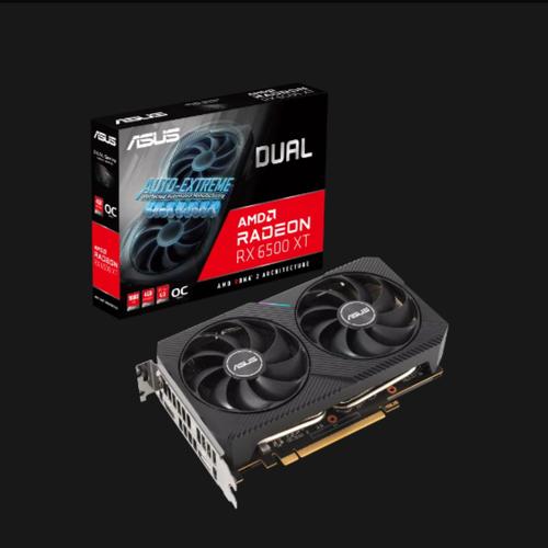 Promo ASUS Dual Radeon RX 6500 XT OC Edition 4GB DDR6 - GAMING VGA ...
