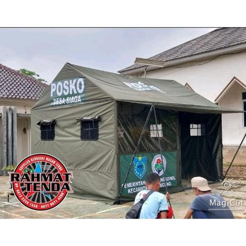 Jual Tenda Posko Siaga Komando bencana Darurat UK 3M x 4M - Jakarta ...