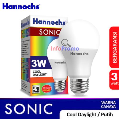 Jual Lampu LED Hannochs Sonic 3W 5W 7W 9W 12W 15W 20W 25W 30W 40W 50W ...