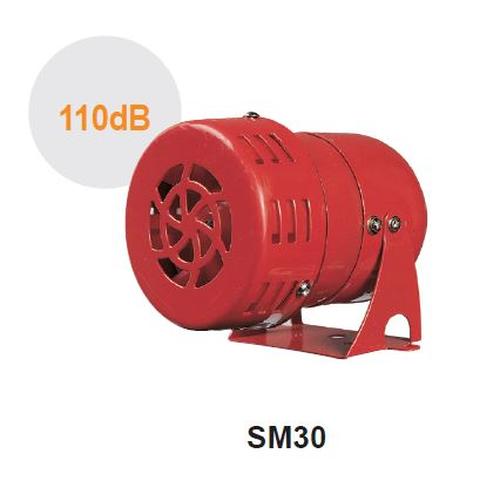 Jual Qlight SM30 Miniature Motor Siren 220VAC / 24VDC - 220VAC ...