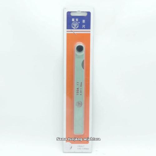 Jual PULLER GAUGE 6" X 17 BLADES 0.02-1.00 MM / FEELER GAUGE / SETELAN ...