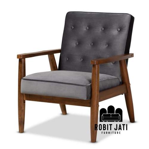 Jual kursi sofa kayu l sofa kayu jati single l kursi sofa jati ...