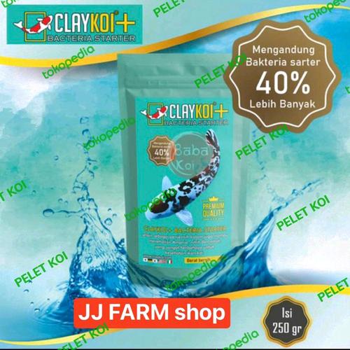 Jual CLAYKOI CLAY KOI PLUS TOSCA 250GRAM BACTERIA STARTER PENJERNIH AIR - Jakarta Timur - PELET ...