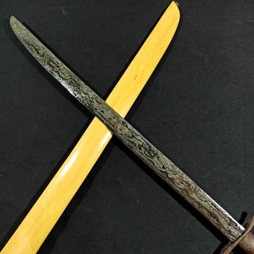 Jual Pedang Kuno Sabet Sokayana Pamor Damaskus Koleksi Pusaka Antik ...