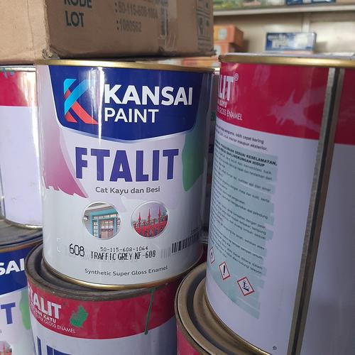 Jual CAT FTALIT TRAFFIC GREY 608 KF 1 KG - Kab. Bekasi - Personals ...