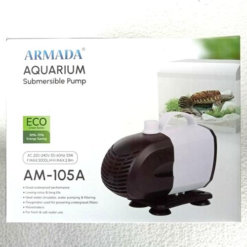 Jual ARMADA AM 105 A submersible filter water pump pompa kolam aquarium ...