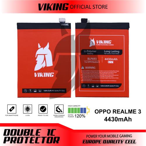 Promo VIKING Baterai Realme 3 BLP693 Double Power - Jakarta Pusat ...