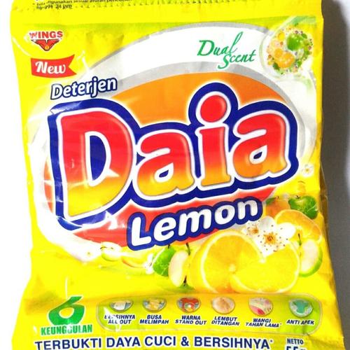 Jual Daia Detergent Lemon isi 3s x 55gr - Kota Surabaya - TOKO MURSALIM ...