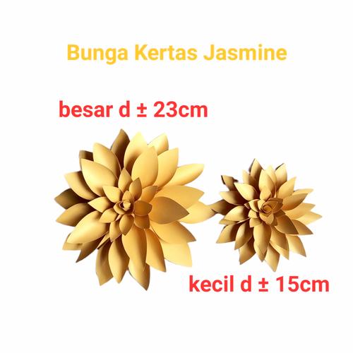 Jual BUNGA KERTAS DAHLIA/PAPER FLOWER/BACKDROP/DEKORASI - Dongker ...