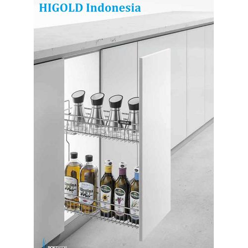 Jual HIGOLD Narrow Drawer Basket/Rak Dapur/Rak Botol Bumbu ...
