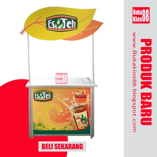 Jual Booth Portable Stiker + Logo Full ukuran MEDIUM BESAR P.100 L.60 T ...