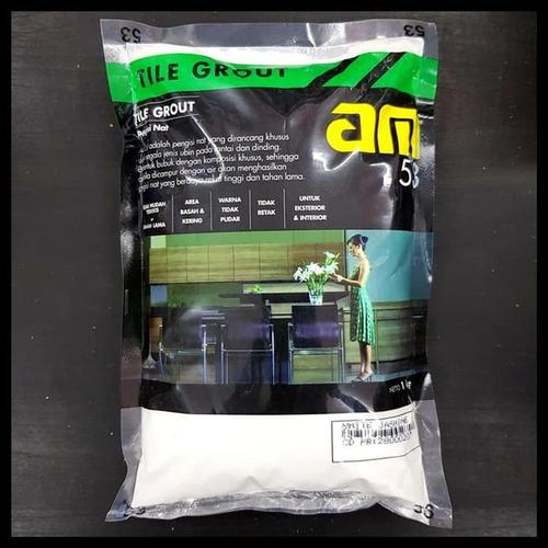 Jual AM 53 TILE GROUT SEMEN PENGISI NAT KERAMIK 1 Kg - Jakarta Barat ...