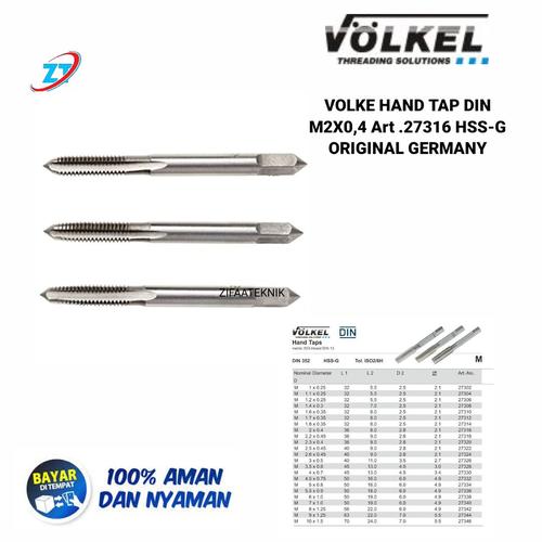 Jual HAND TAP VOLKEL M2 original Made in germany - Jakarta Barat ...