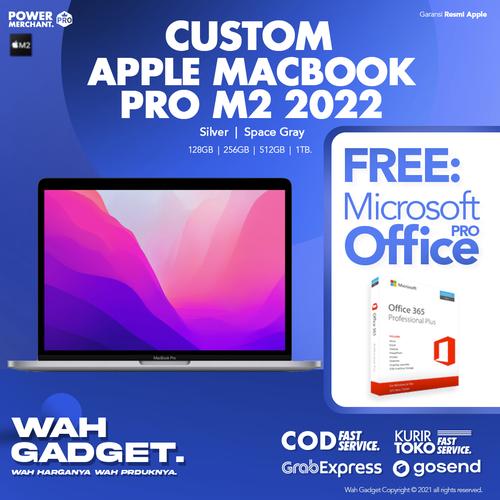 Jual CUSTOM Macbook Pro M2 2022 16GB 24GB 512GB 1TB Gray CTO Garansi 1 ...