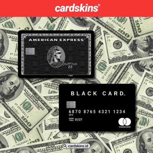 Jual BLACK CARD | Skin/Sticker Kartu ATM - AMEX, Chip - Jakarta Selatan ...