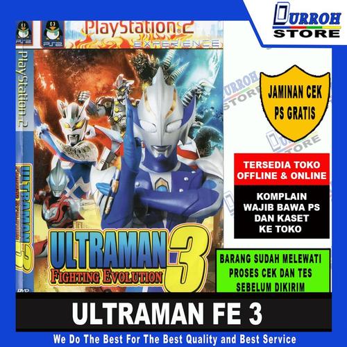 Jual KASET GAME PS2 ULTRAMAN FIGHTING EVOLUTION 3 - No Cover - Kota ...