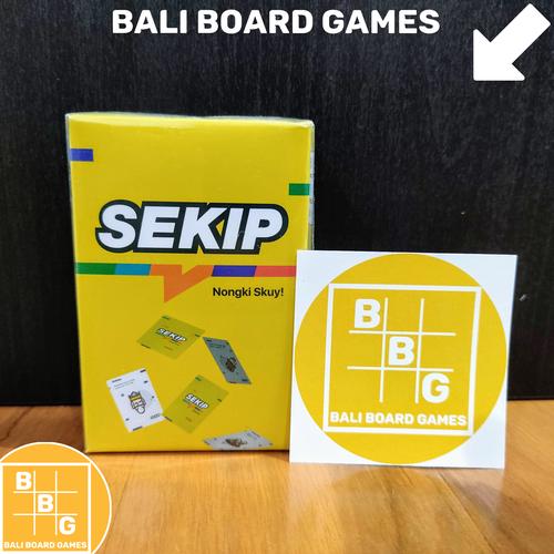 Jual SEKIP Drinking Card Permainan Kartu Board Game Original ...