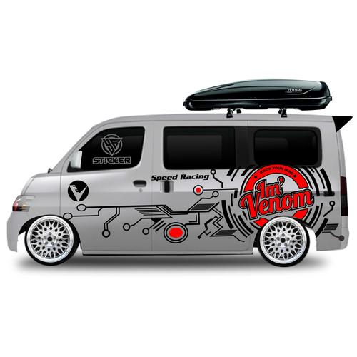 Jual STICKER VENOM MOBIL GRAND MAX MINIBUS GRAND MAX BLINDVAN SERENA ...