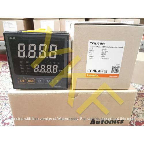 Jual TEMPERATURE CONTROLLER PERFORMA TINGGI AUTONICS TK4L-24RR RELAY ...
